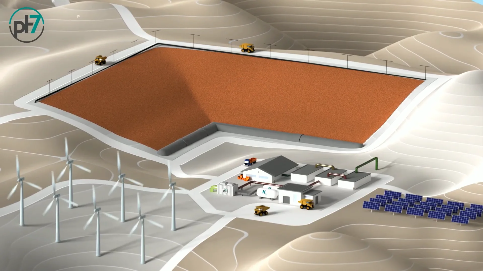 pH7 Copper Heap Leaching Technology