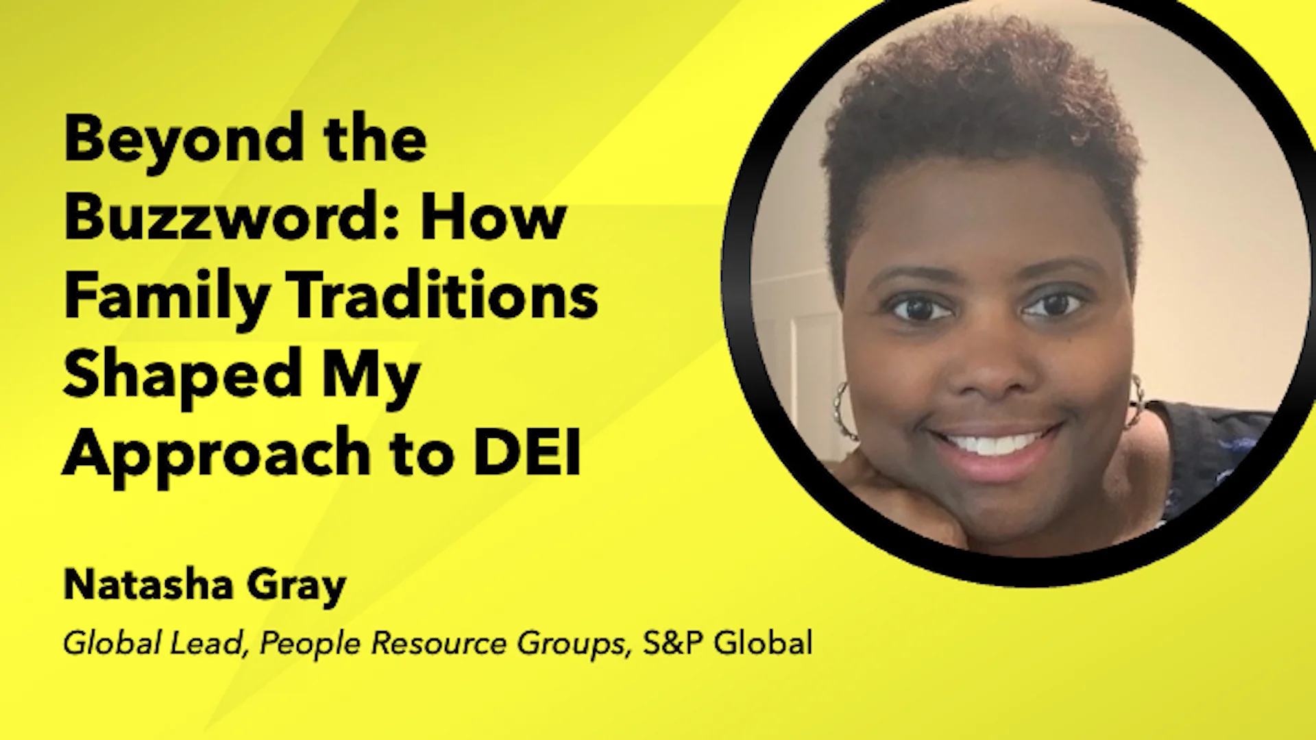 Beyond the Buzzword: How Family Traditions Shaped My Approach to DEI | Natasha Gray | DisruptHR ...