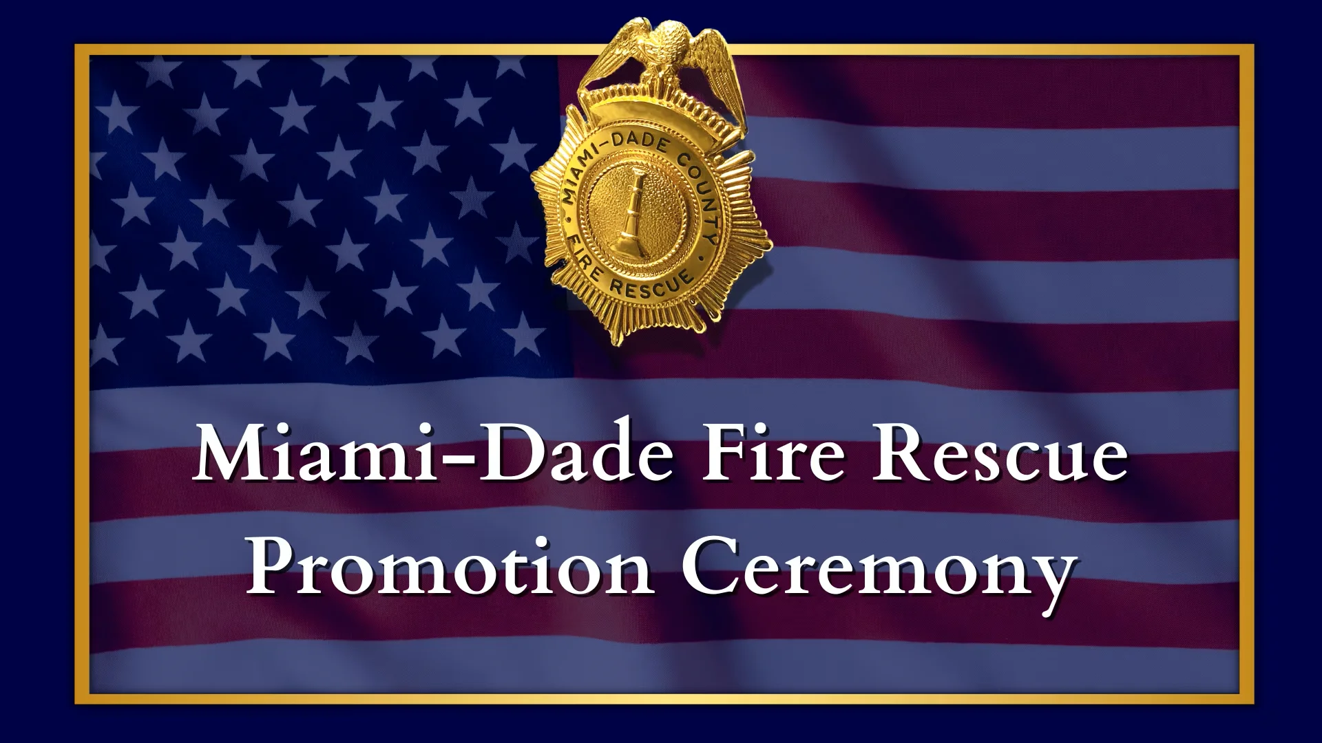 MDFR Promotion Ceremony on Vimeo
