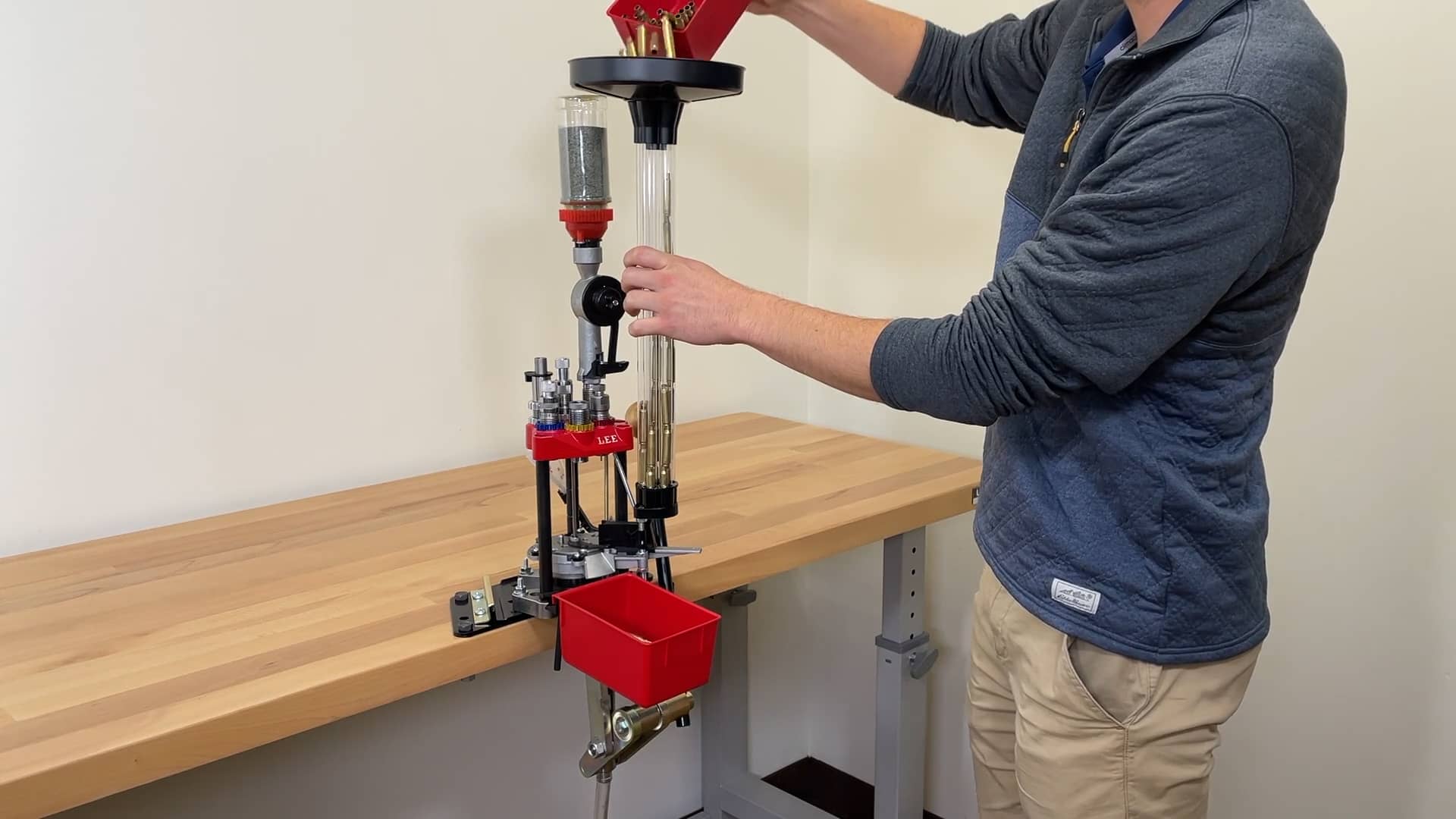 Universal 5 Tube Case Feeder & Collator on Vimeo