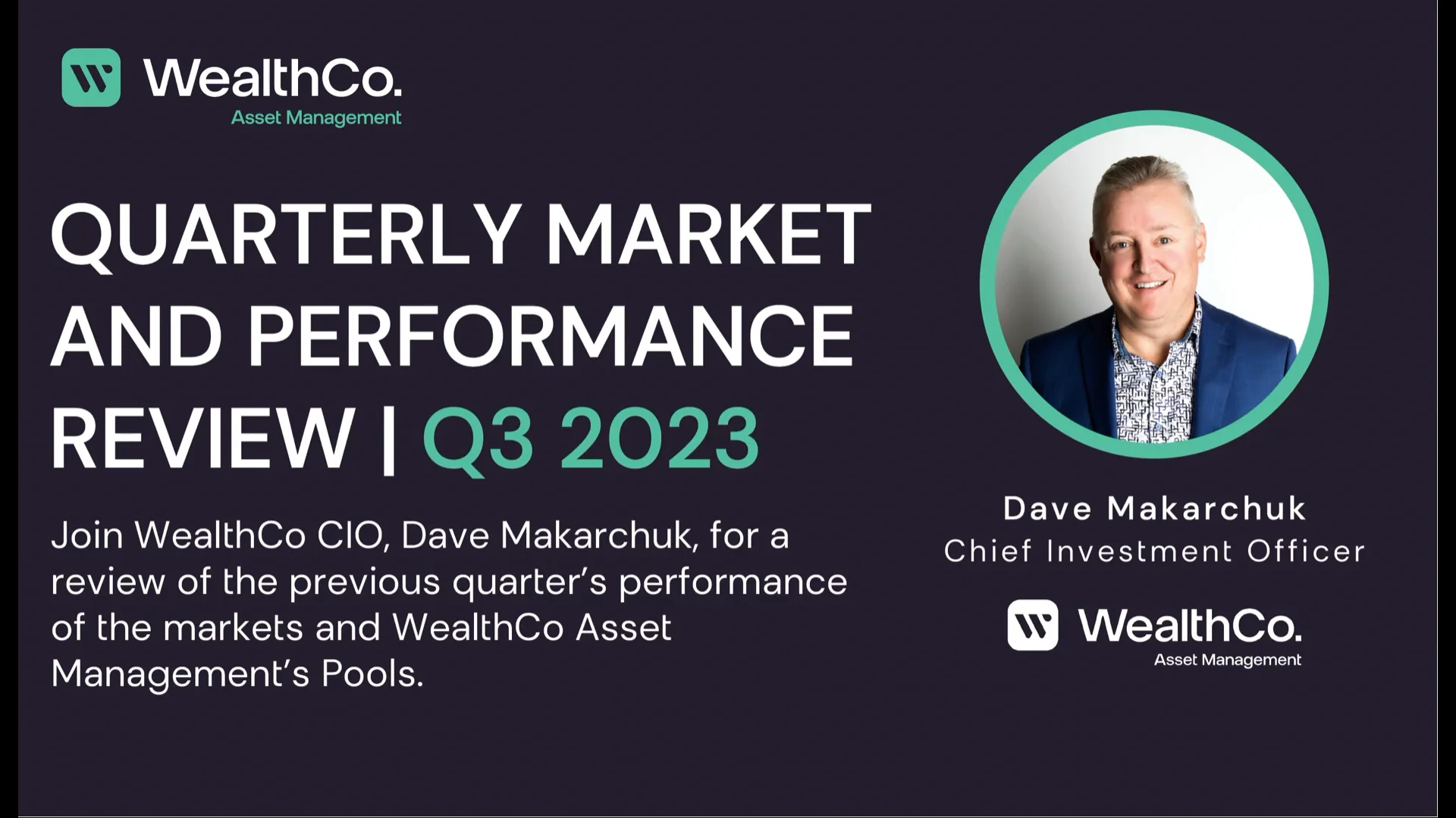 Q3 Market and Performance Update | WealthCo Asset Management - 2023-10 ...