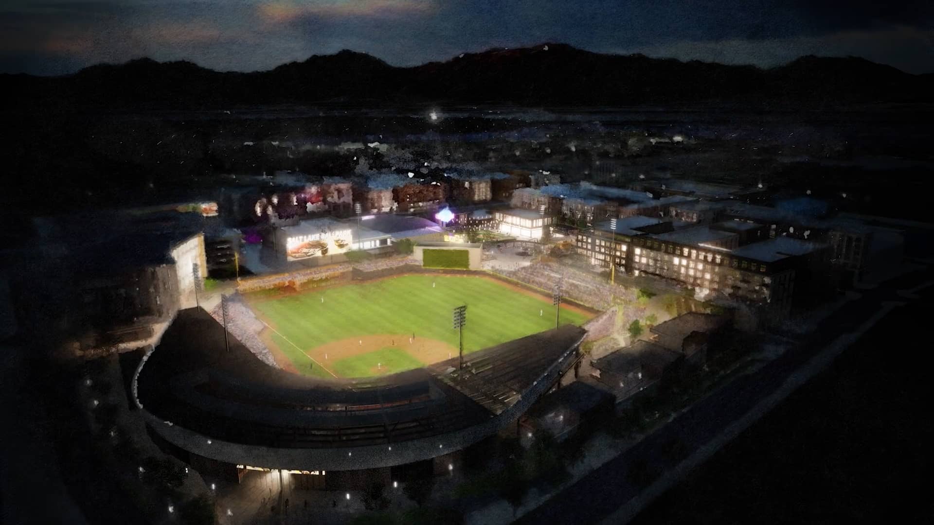Ballpark and Downtown Daybreak Vision on Vimeo
