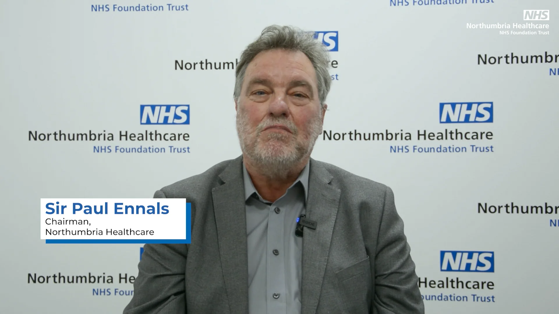 Introduction from Sir Paul Ennals, Chairman