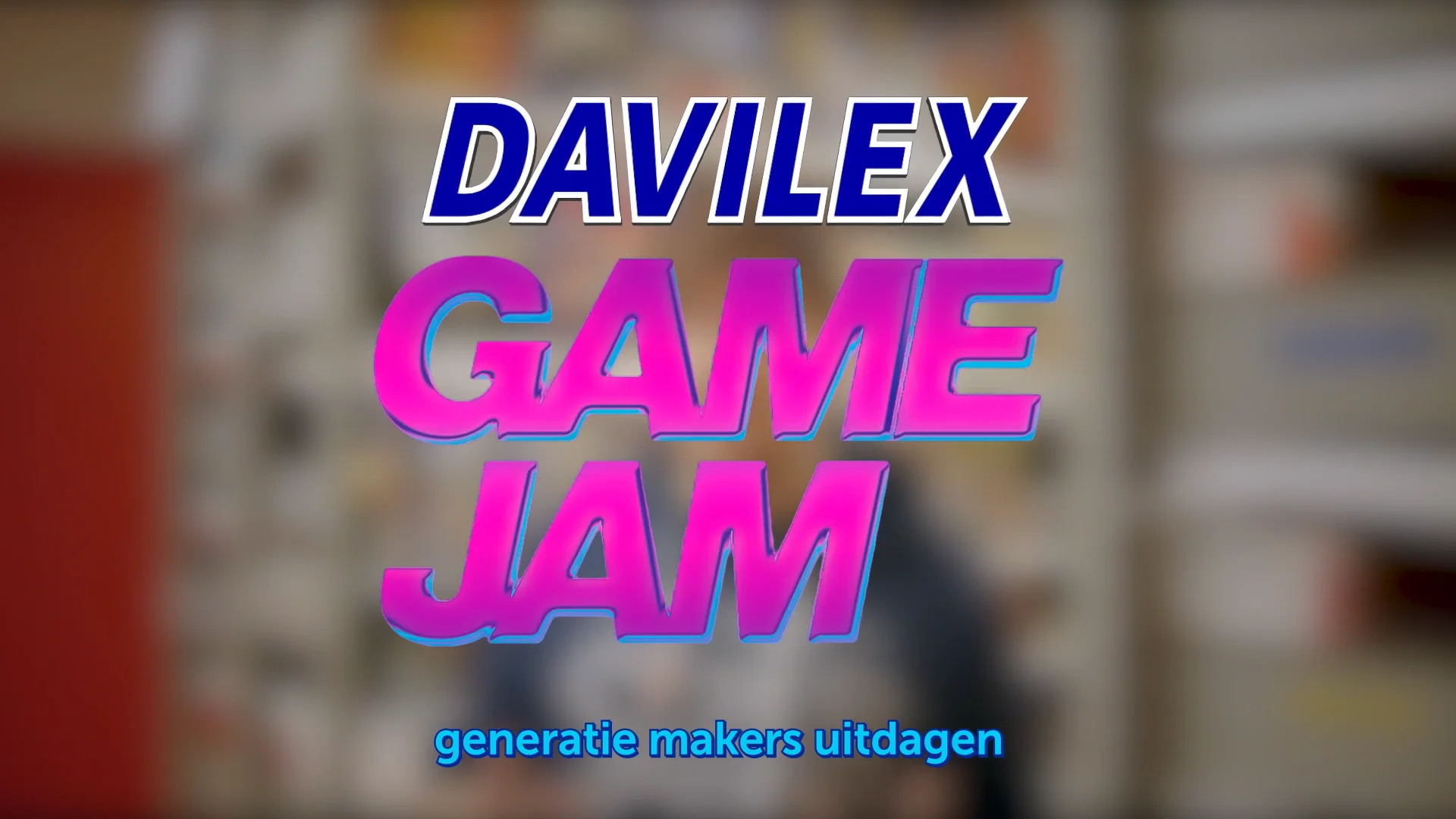 Voor en door makers - Beeld & Geluid organiseert Davilex Game Jam on Vimeo