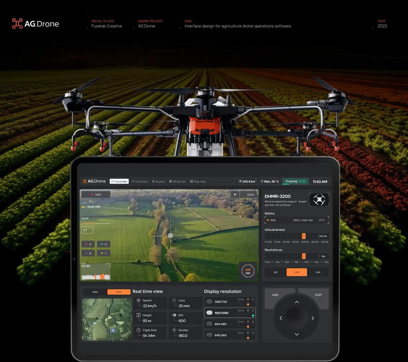 AG.Drone Interface on Vimeo