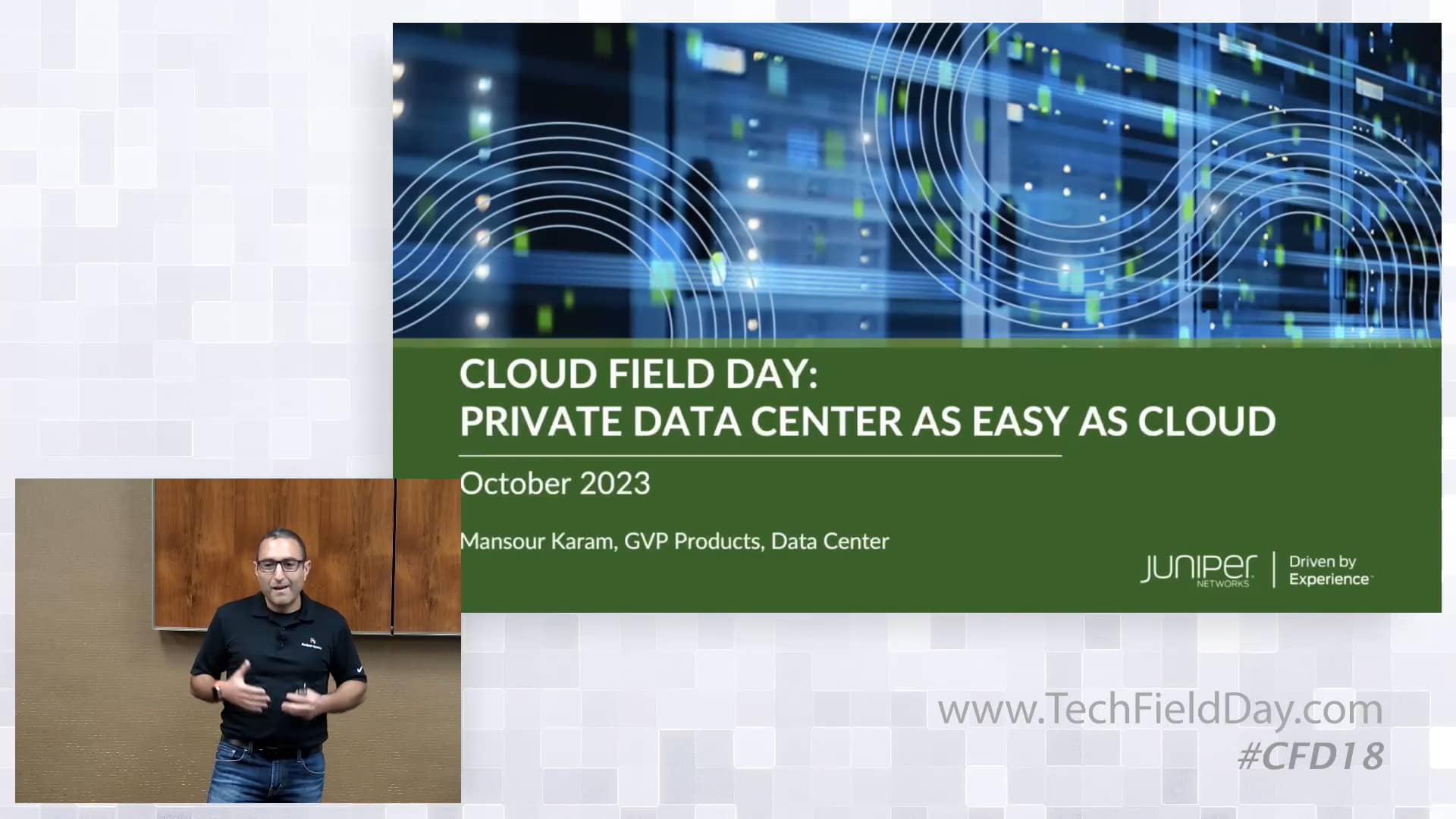 Private Data Center as Easy as Cloud with Juniper Apstra on Vimeo