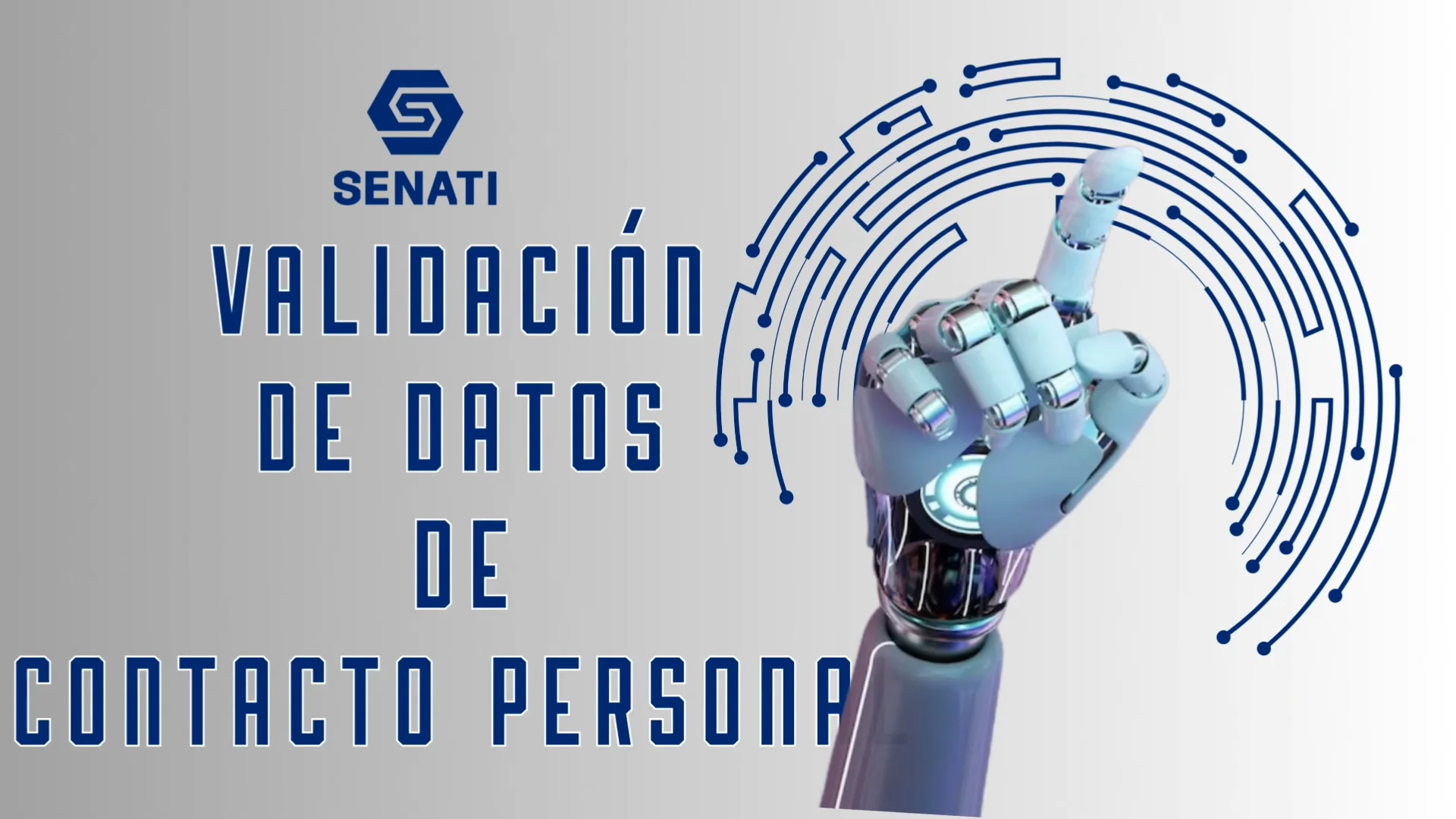 Validación de datos de contacto personal
