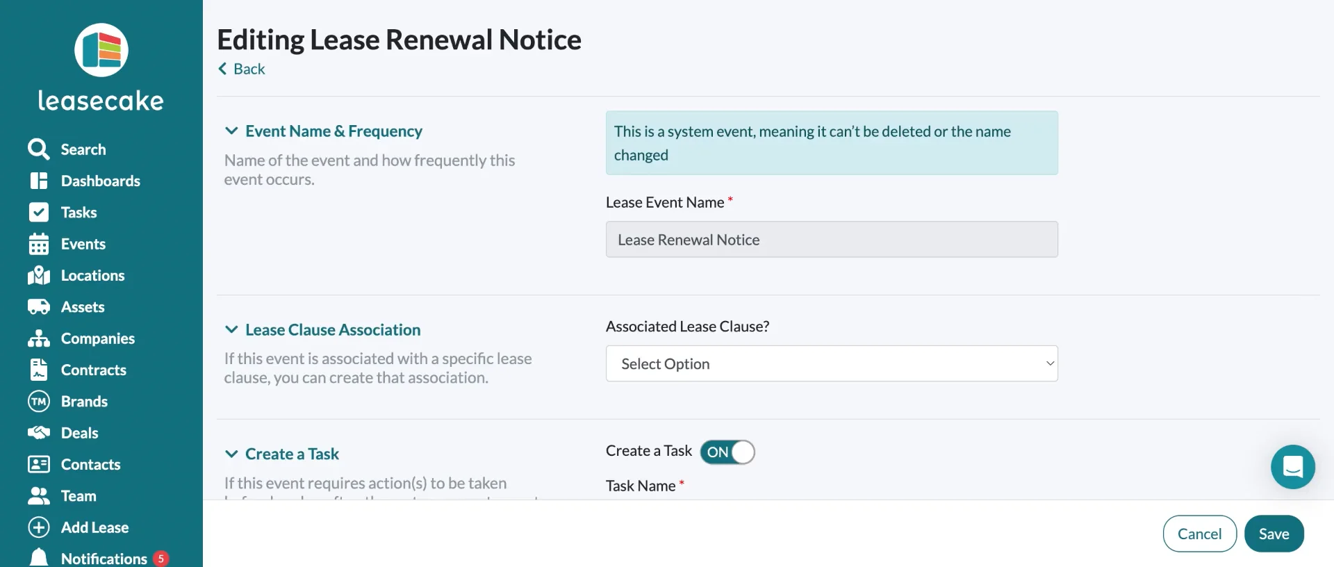 Lease Renewal Notice Task on Vimeo