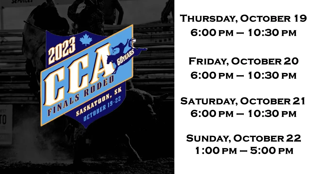 CCA RODEO OCTOBER 19TH-22ND 2023 on Vimeo