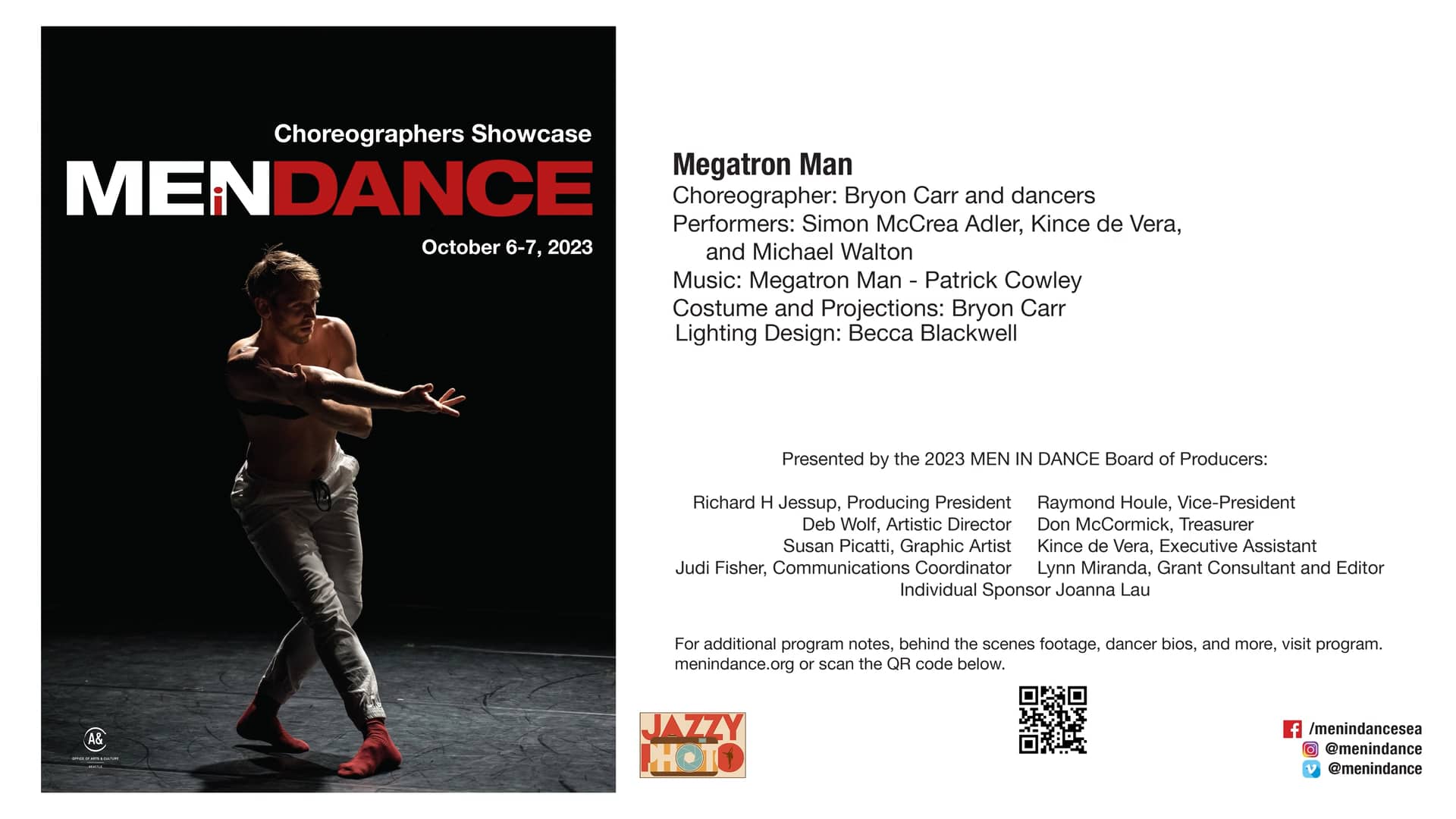 Megatron Man - 2023 MEN IN DANCE Choreographers Showcase on Vimeo