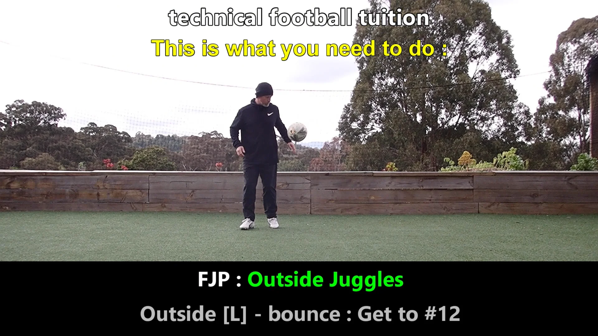 10503 : FJP : OUTSIDE BOUNCE : LEFT FOOT : #12 [This is a 1-12 ex but ...