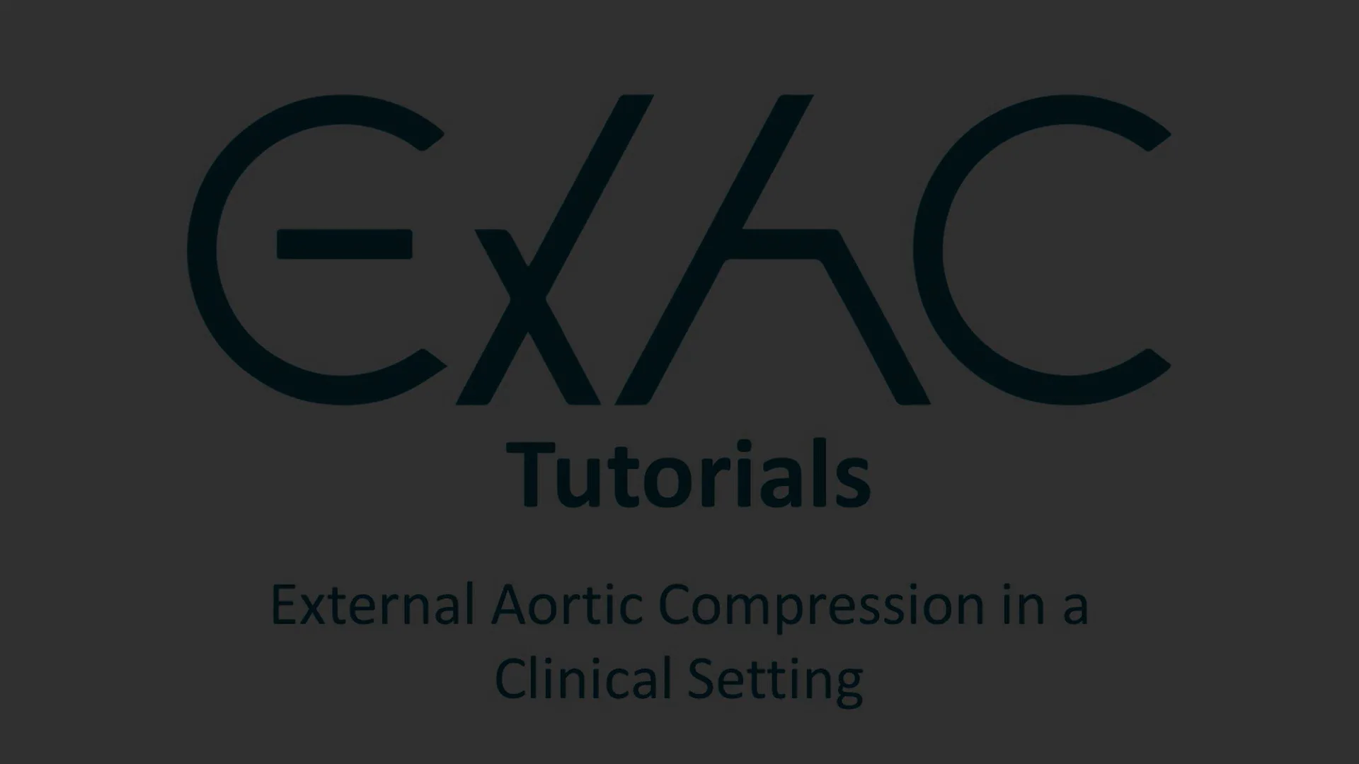 Aortic compression clinical_0 on Vimeo