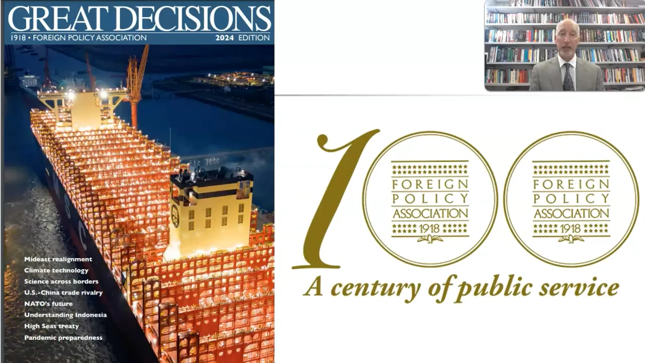 Watch 2024 Great Decisions Master Class Online | Vimeo On Demand on Vimeo