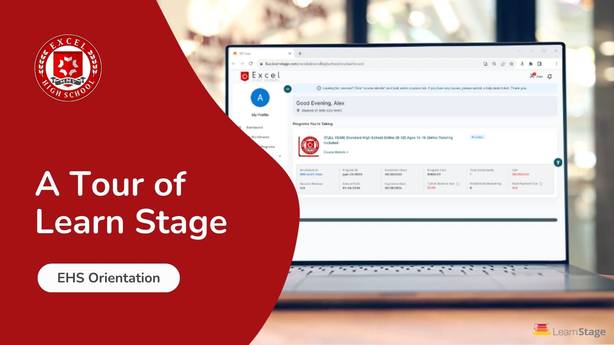 EHS Tour of Learn Stage