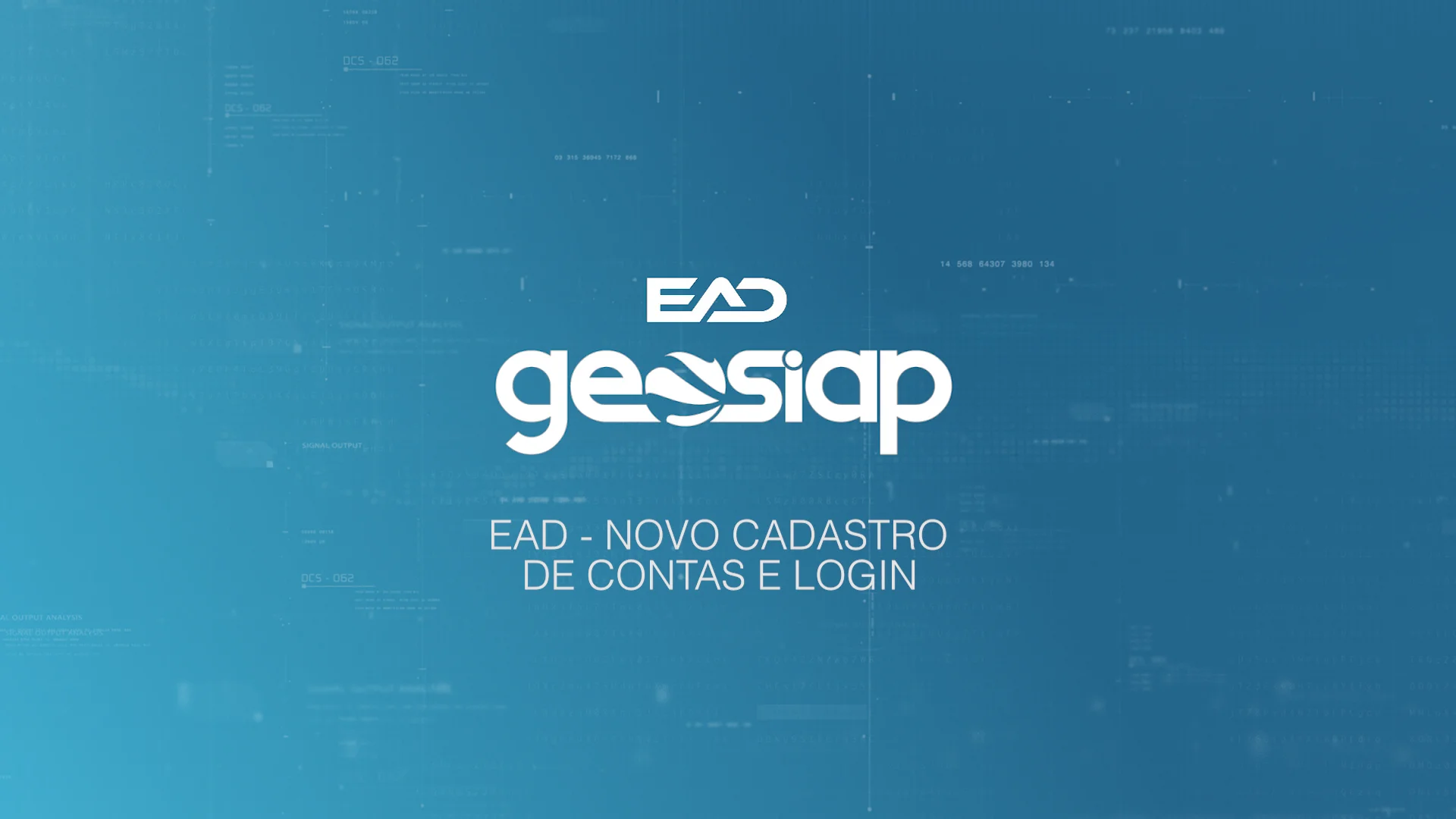 EAD - Novo Login