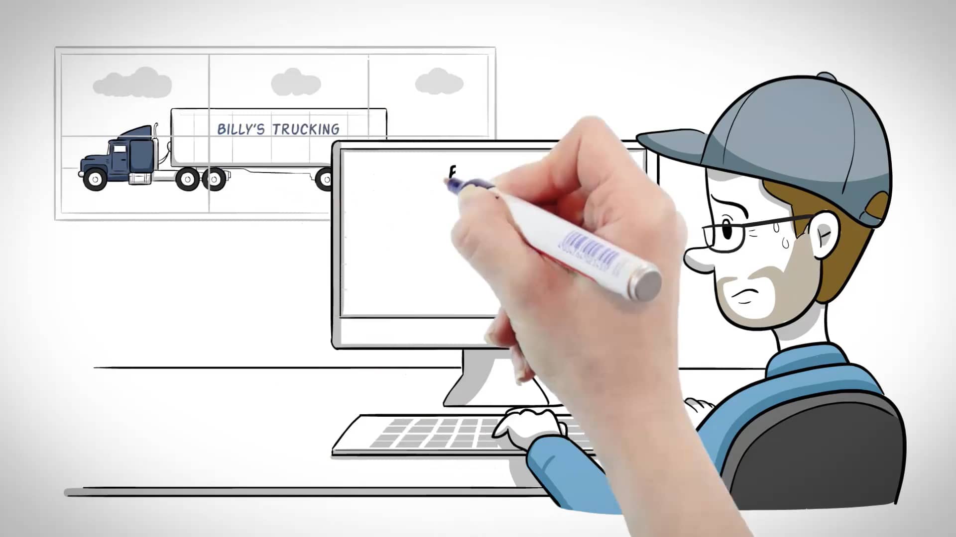 Porter Freight - Whiteboard Animation on Vimeo