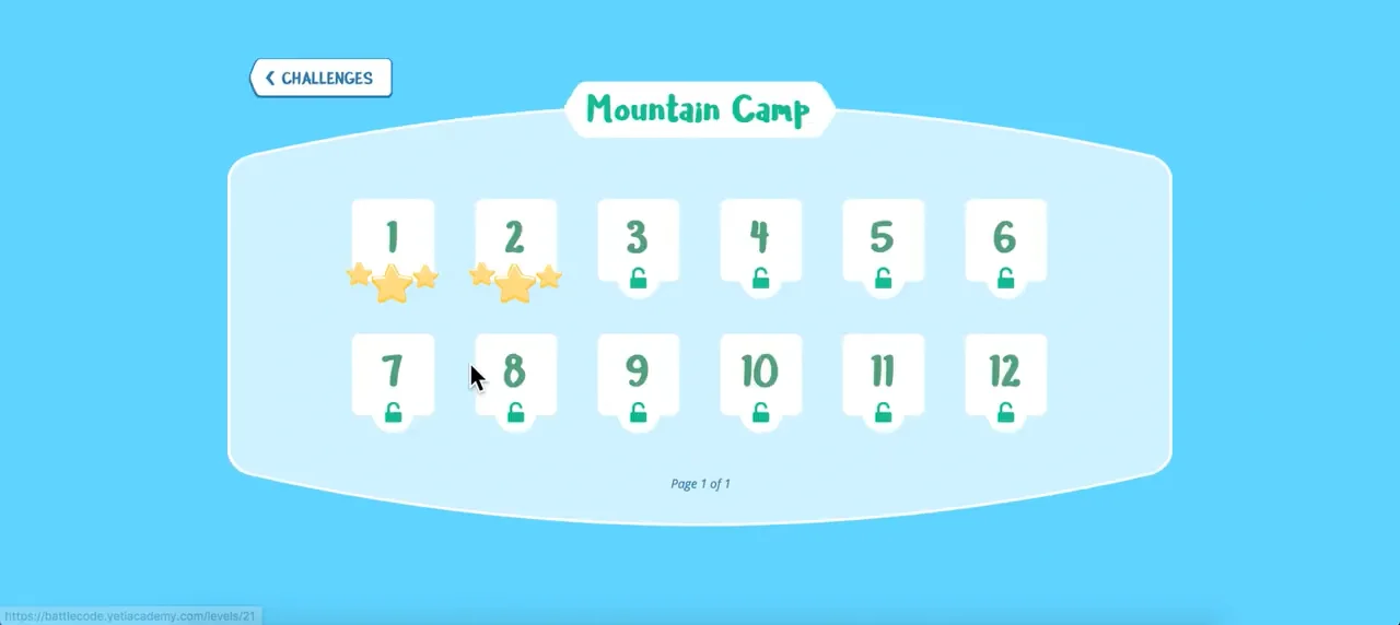 Yeti Code Level 1 | Yeti STEM Academy