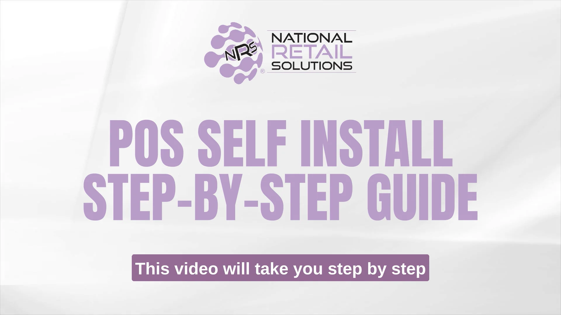 POS Self Install Step-by-Step Guide - English