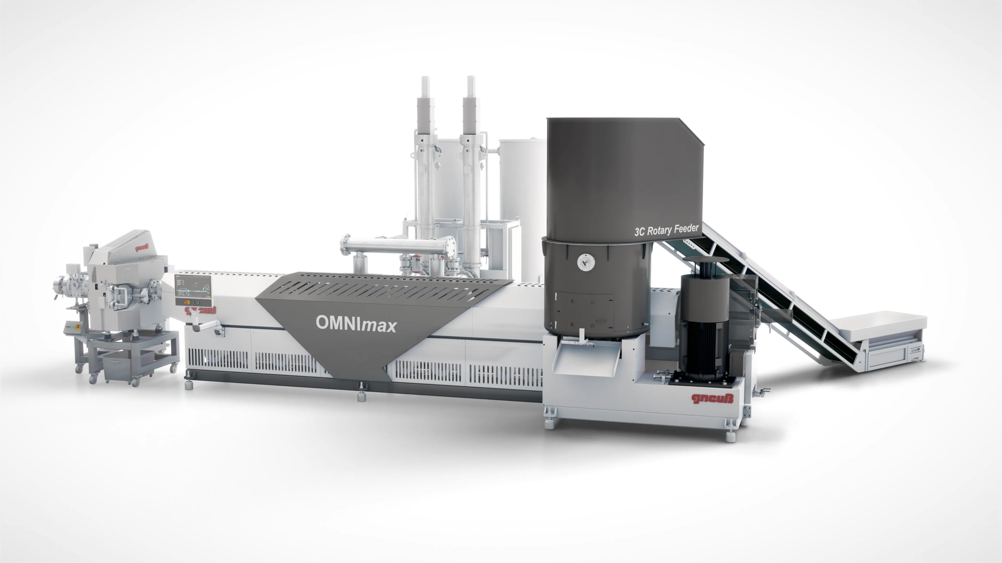 Gneuss 3C Rotary Feeder on Vimeo