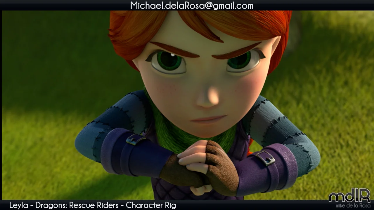 Michael de la Rosa Character Rigging Demo Reel 2023