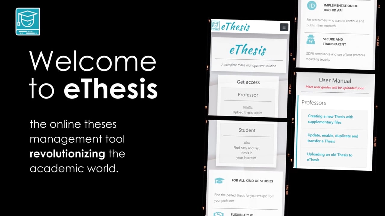 eThesis - Complete Theses Management | F6S