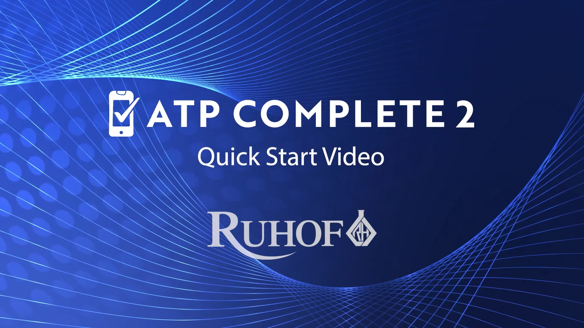 RUHOF ATP Compete® 2 Quick Start Video on Vimeo