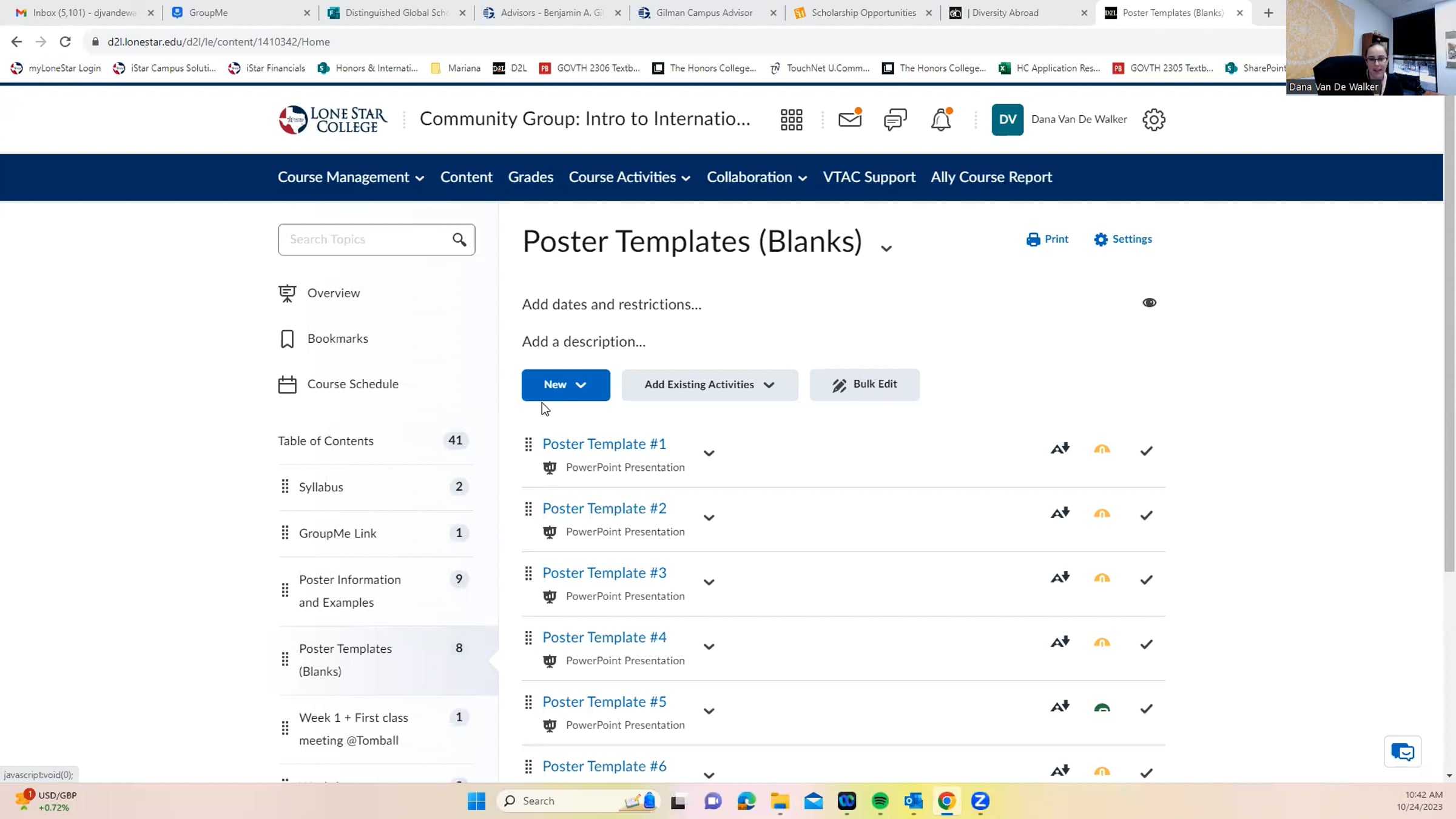 Next Steps in Creating your IEB Poster
