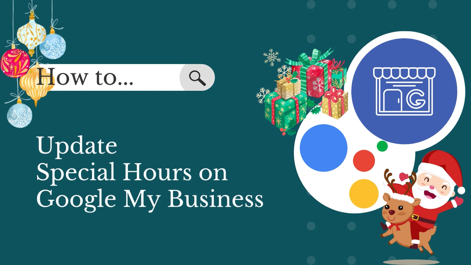 Updating Special Hours on your GMB accounts