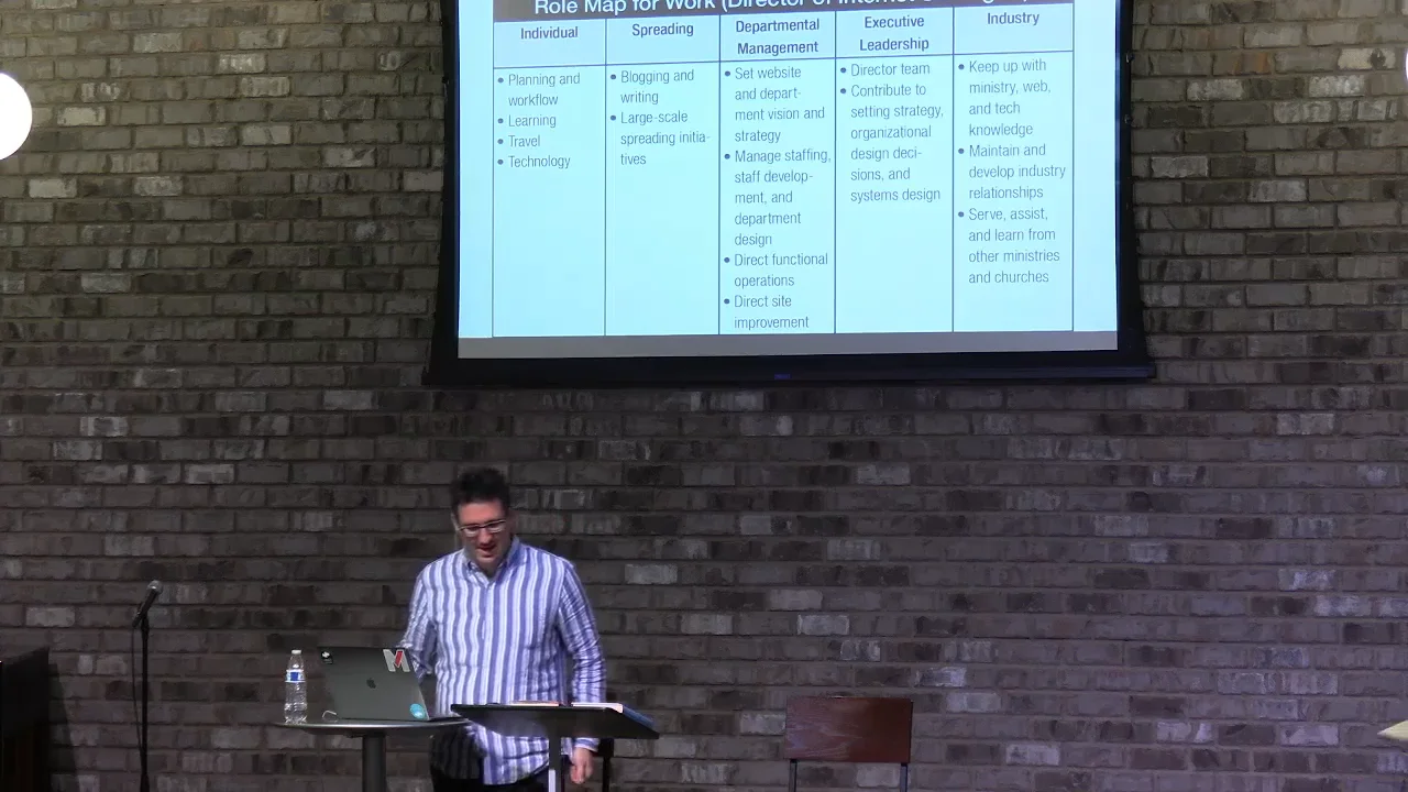 Lead: Gospel Driven Productivity with Matt Perman - Part 4 on Vimeo