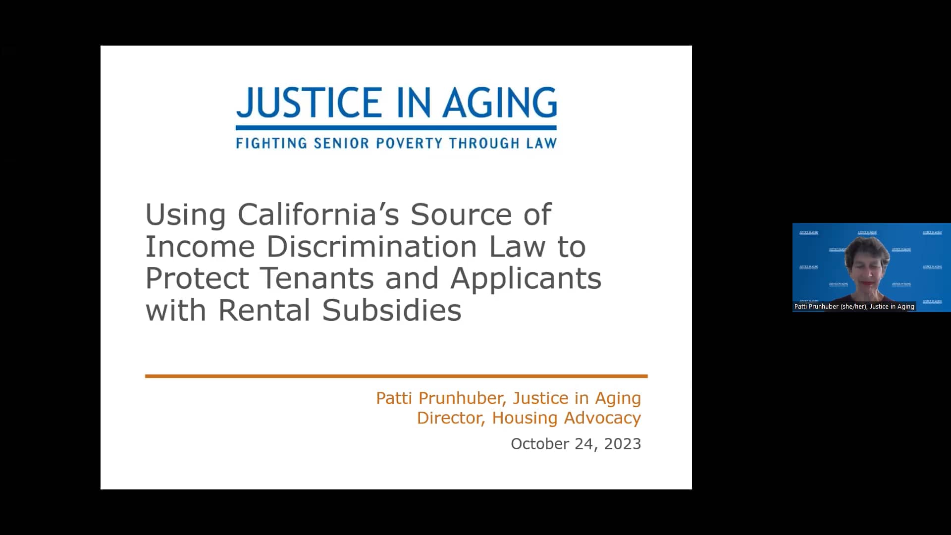 Free Webinar: Using California’s Source of Income Discrimination Law to ...