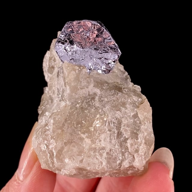 Molybdenite on Quartz | Moly Hill Mine, La Motte, Abitibi RCM, Abitibi ...