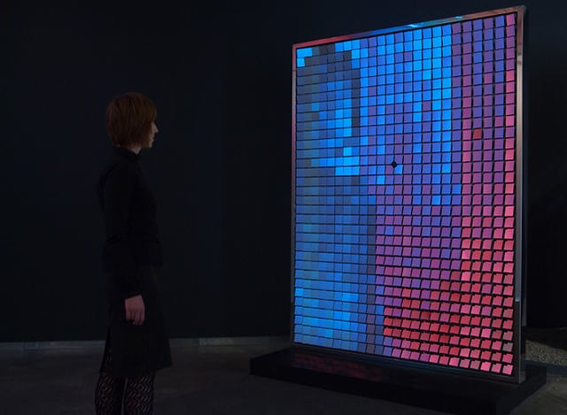 daniel rozin - "Mirrors Mirror" (2008) by Daniel Rozin on Vimeo