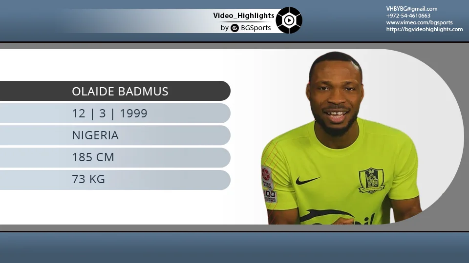 Center Back | Olaide Muhammed Badmus | 2023 on Vimeo