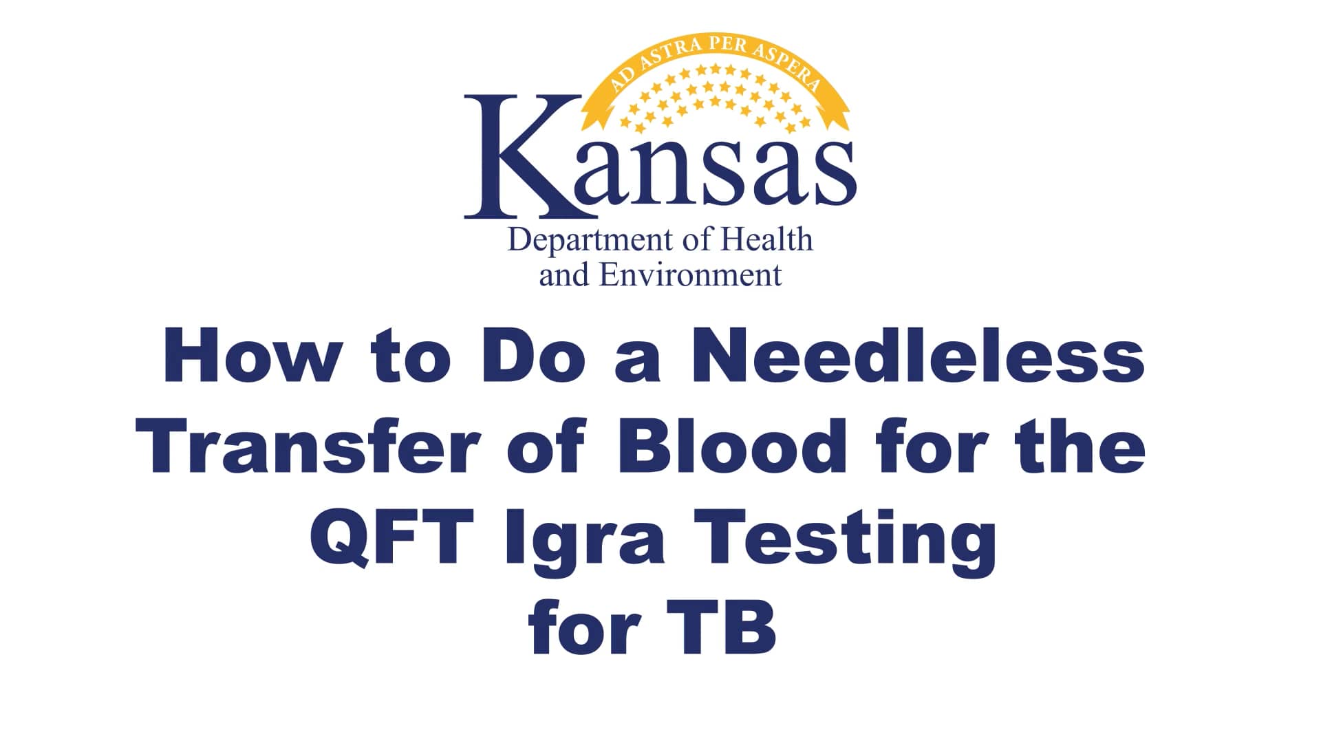 How to Do A Needleless Transfer of Blood for the QFT Igra Testing for ...