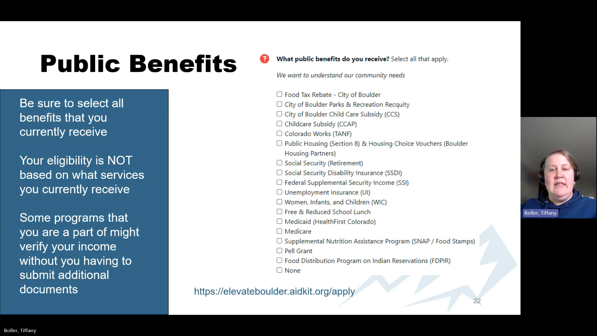 Elevate Boulder Application Instruction Video on Vimeo