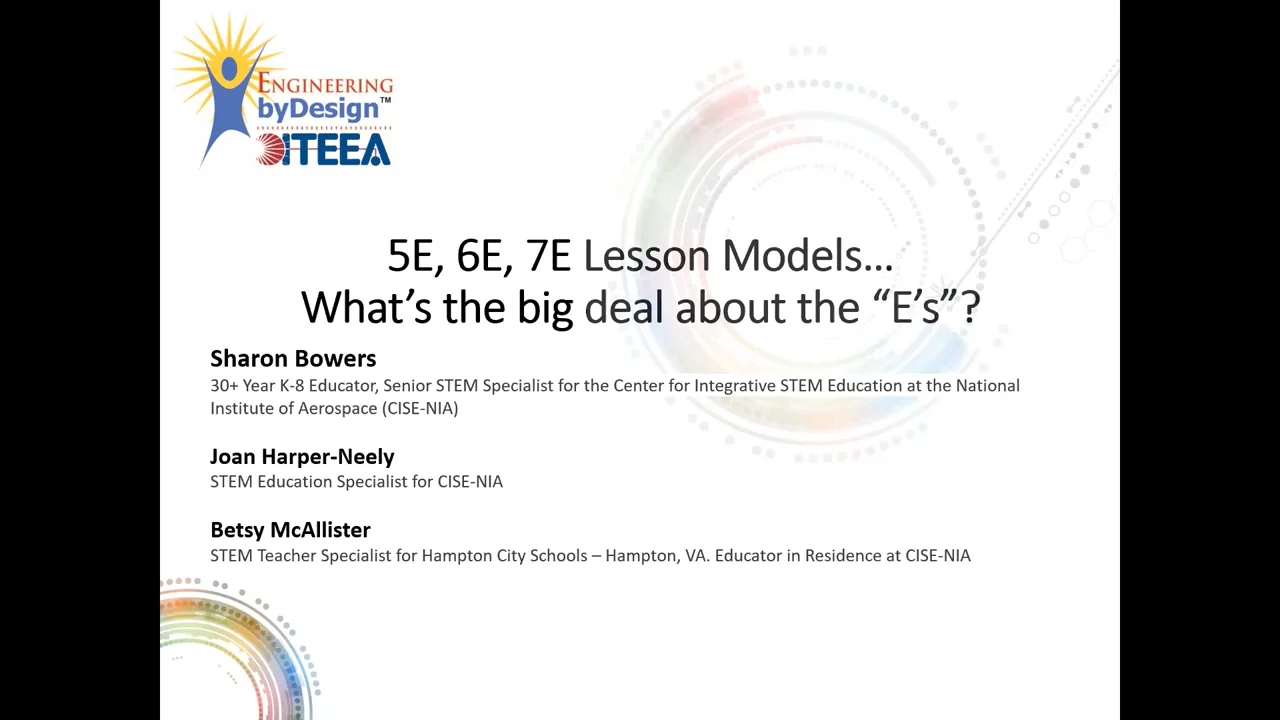 5E, 6E, 7E Lesson Models... What's the big deal about "E's?"