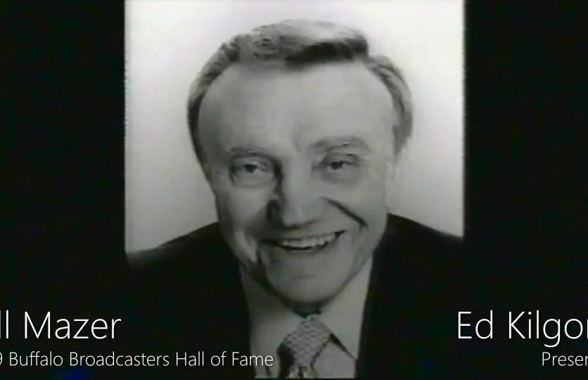 Broadcasters: Bill Mazer -Buffalo Broadcasters Hall of Fame on Vimeo