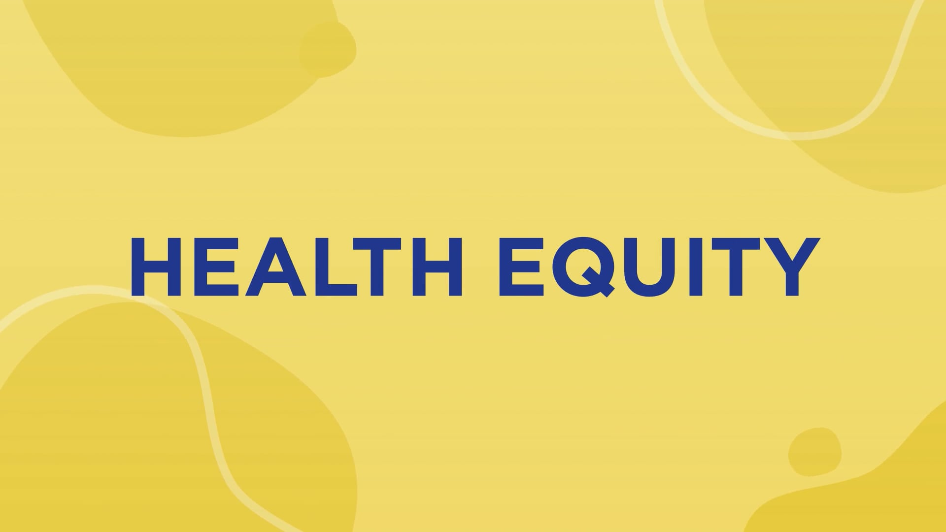 Health Equity