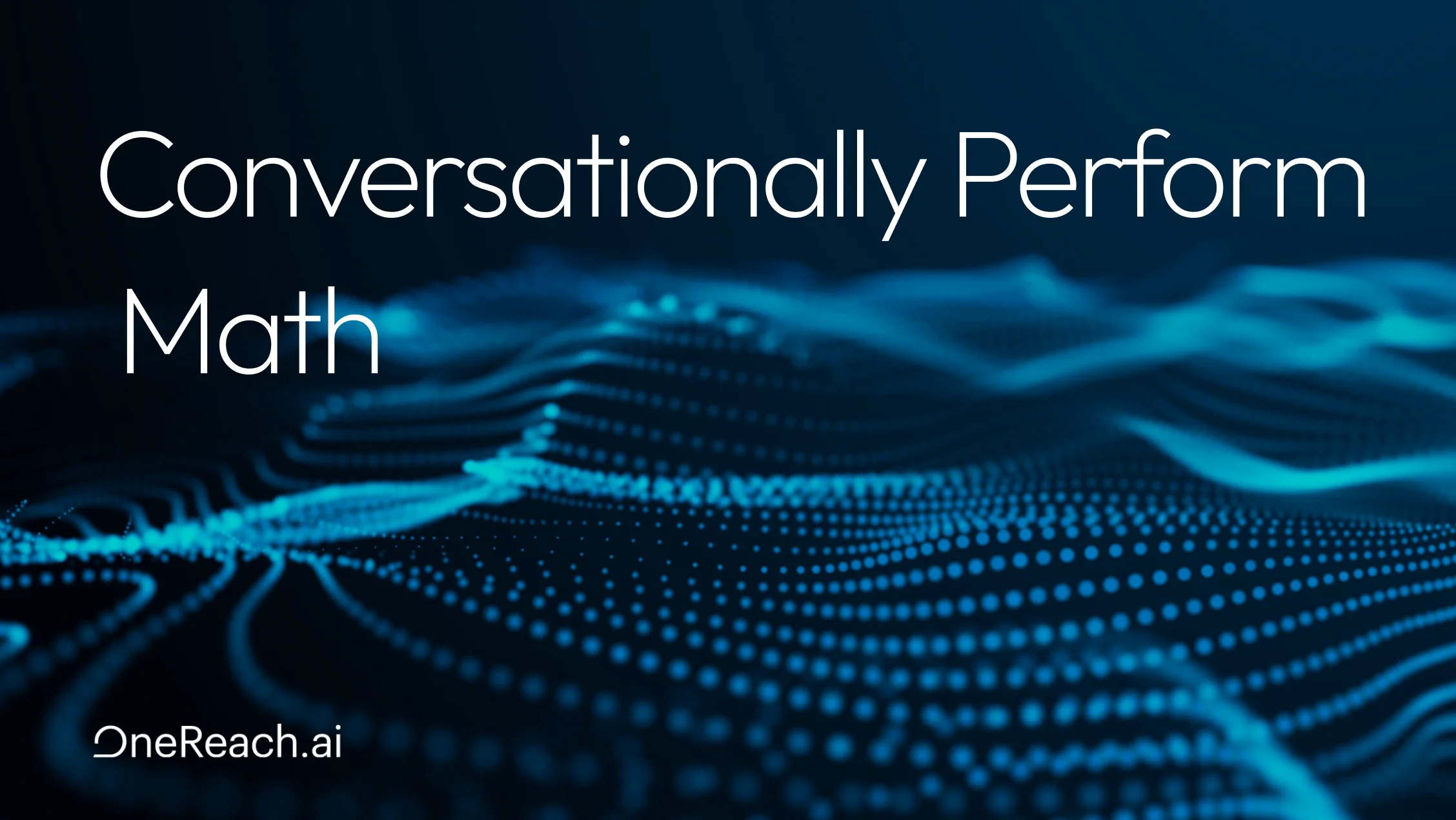 Conversationally Perform Math Functions on Vimeo