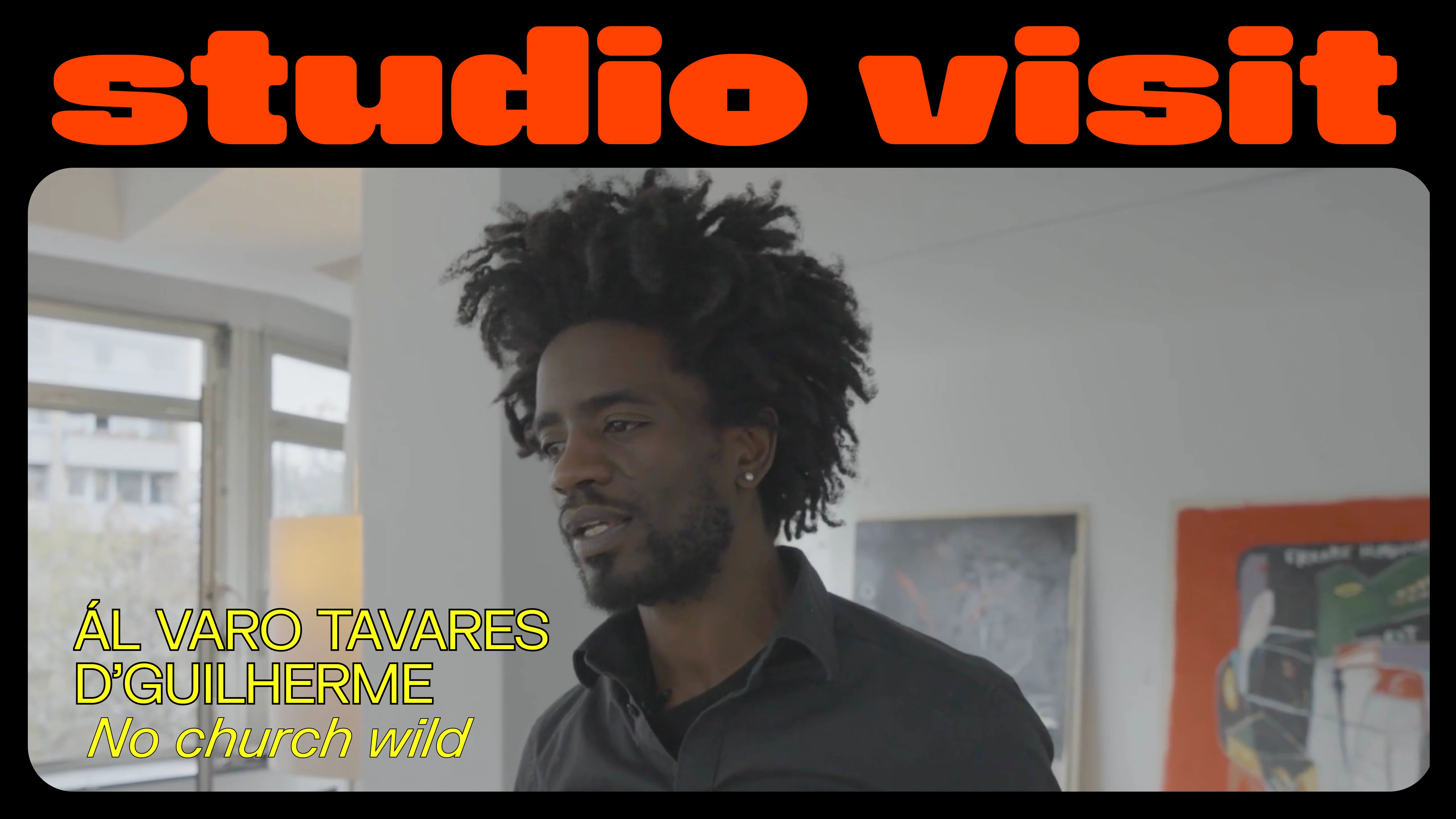 studio visit, Ál Varo Tavares D’Guilherme on Vimeo