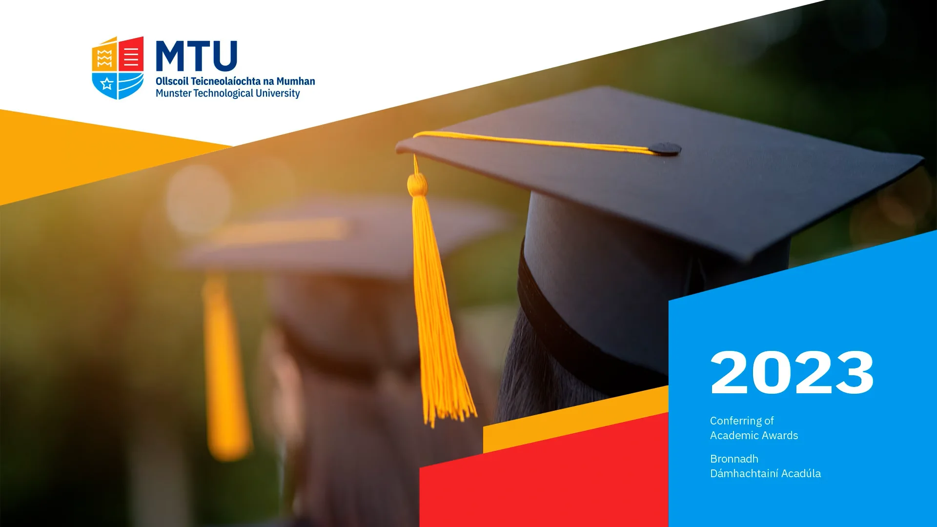 MTU Conferring Ceremony - Autumn 2023 on Vimeo