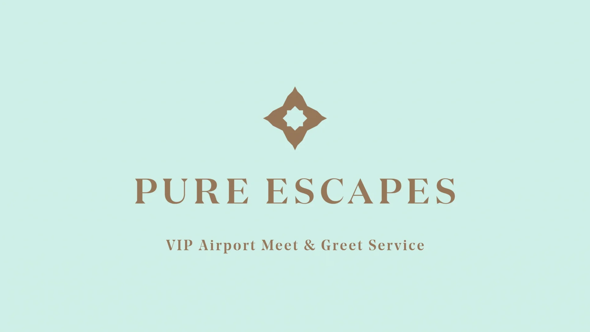 Pure Escapes Airport VIP Meet & Greet on Vimeo