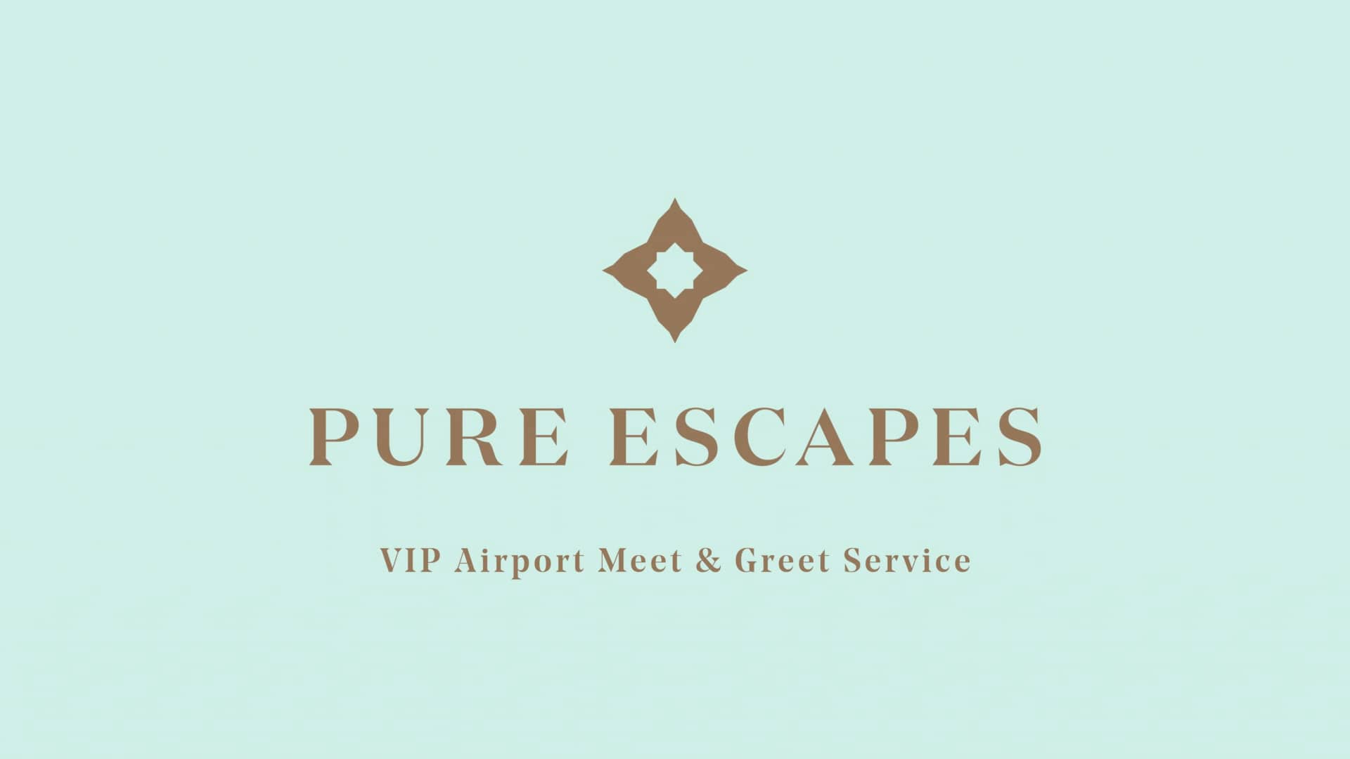 Pure Escapes Airport VIP Meet & Greet on Vimeo