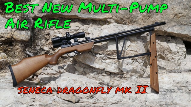 Airgun Hunt with the Seneca Dragonfly MK II multi-pump air rifle ...