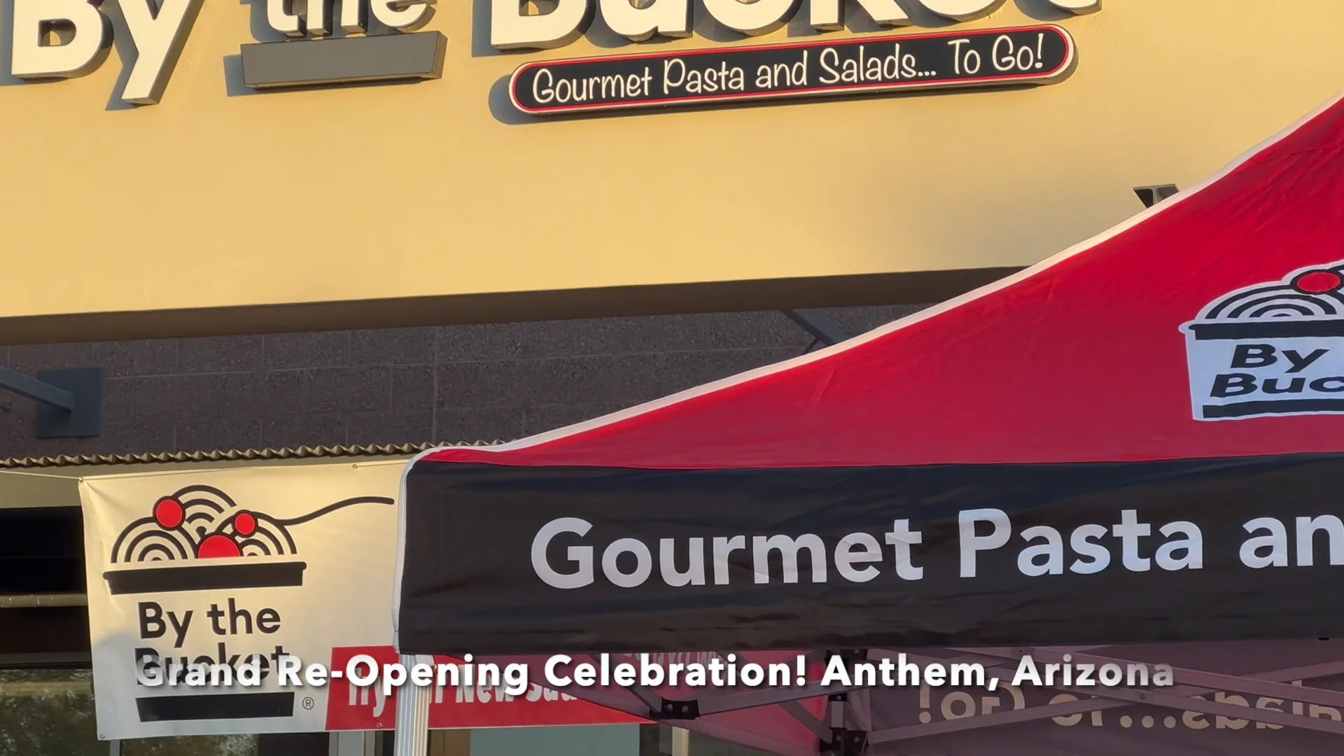 By The Bucket Grand Re-Opening Celebration