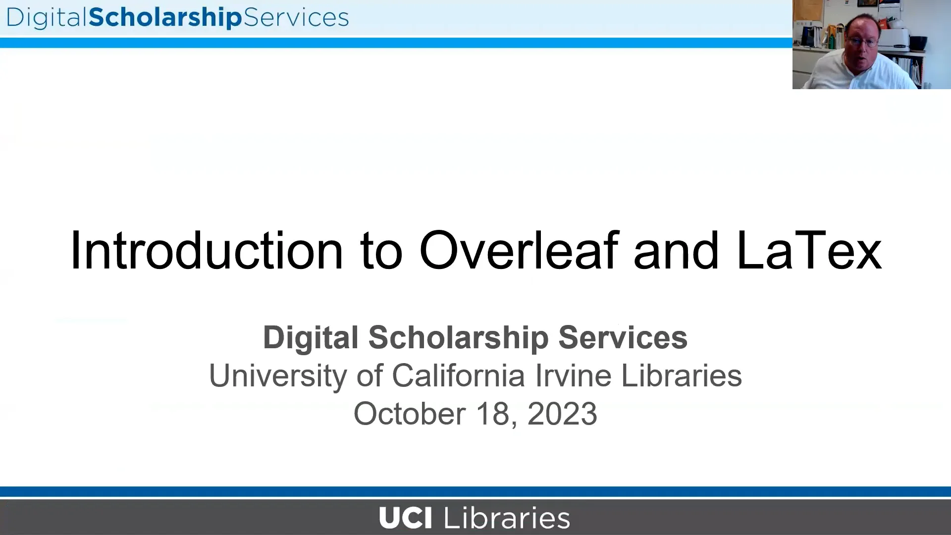 Introduction to Overleaf and LaTex on Vimeo