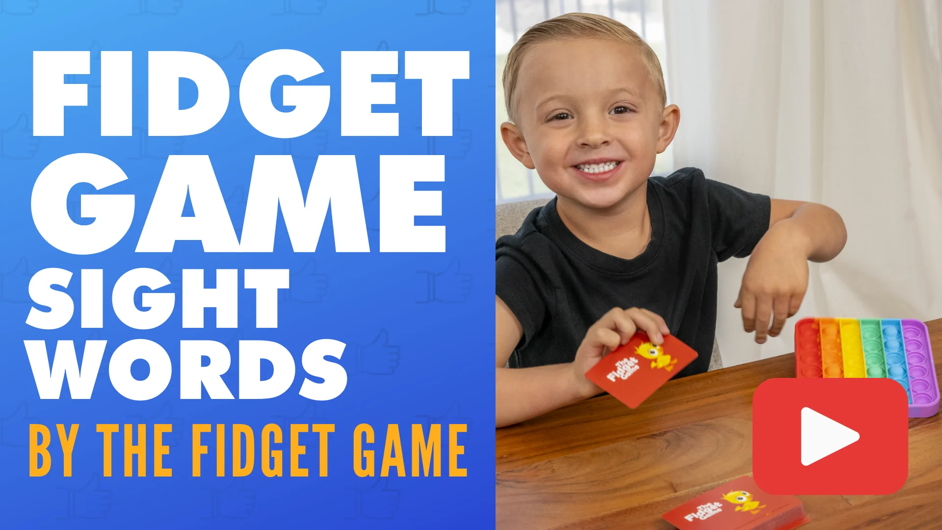 Fidget Game Sight Words by The Fidget Game - Premium on Vimeo