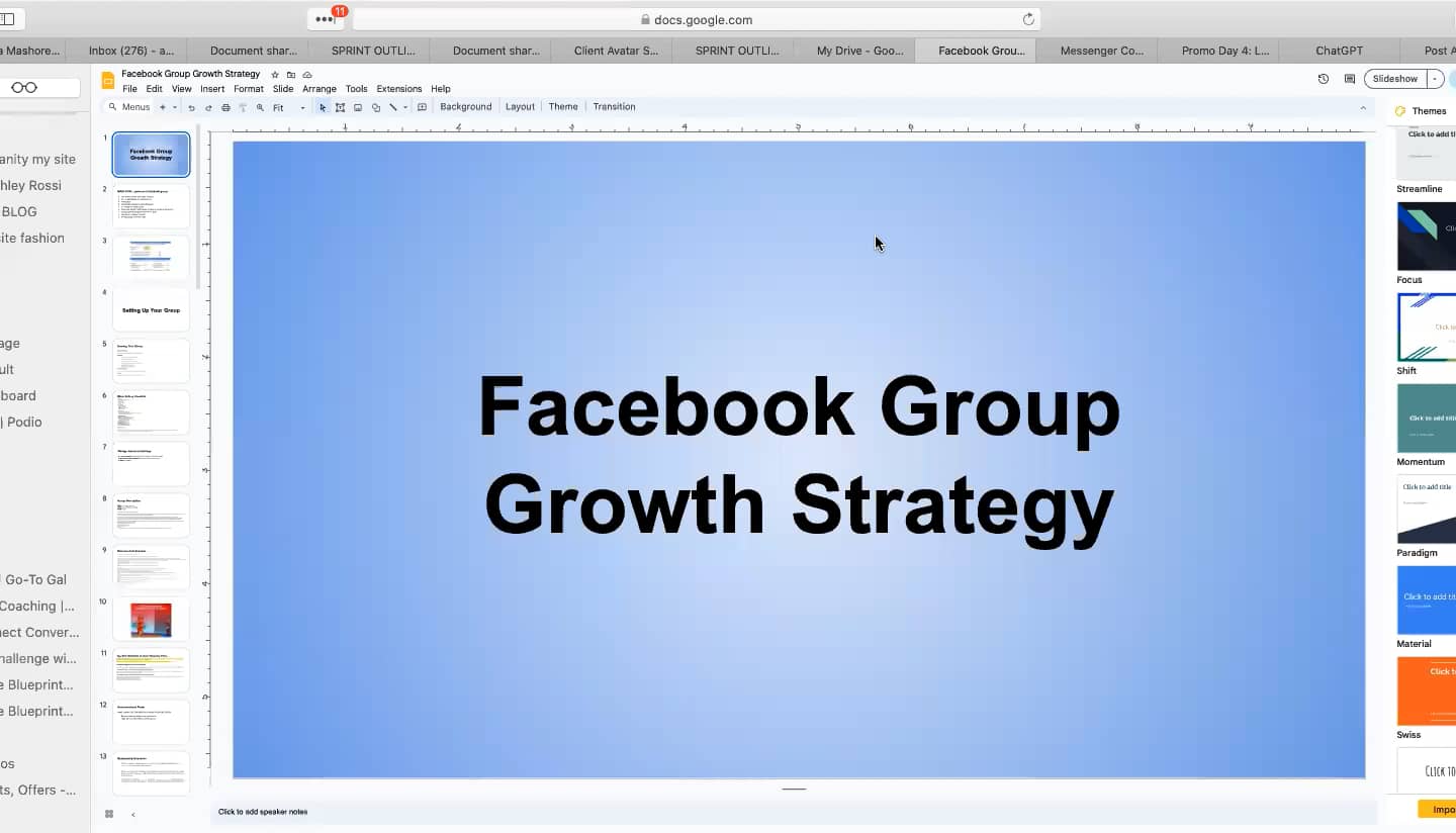 Facebook Groups Growth Strategy Part 1 - Ashley on Vimeo
