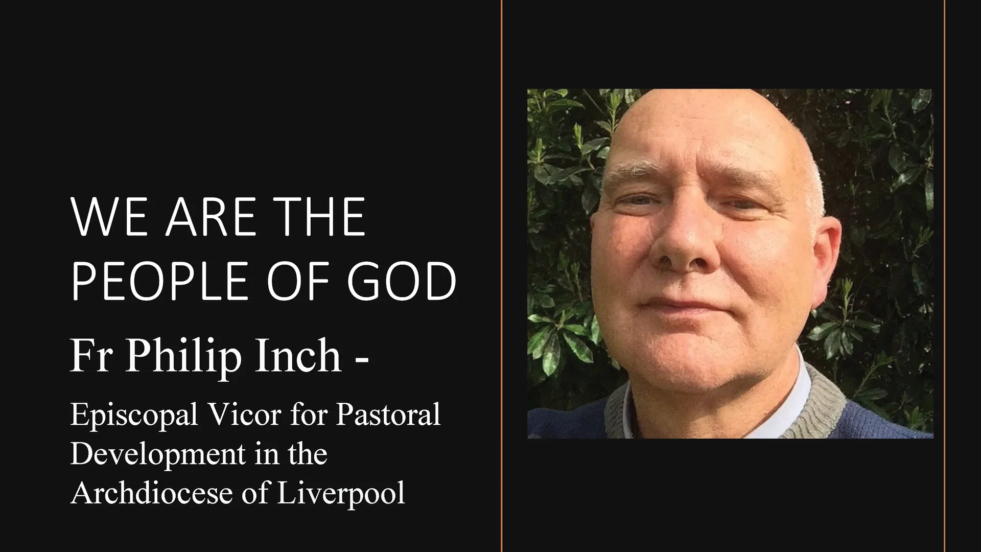We are the People of God Fr Philip Inch on Vimeo