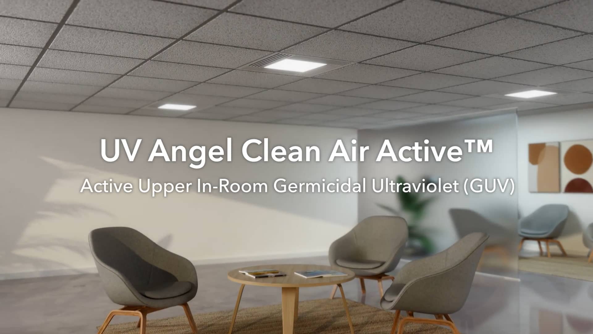 UV Angel Clean Air Active™ - Active Upper In-Room Germicidal ...